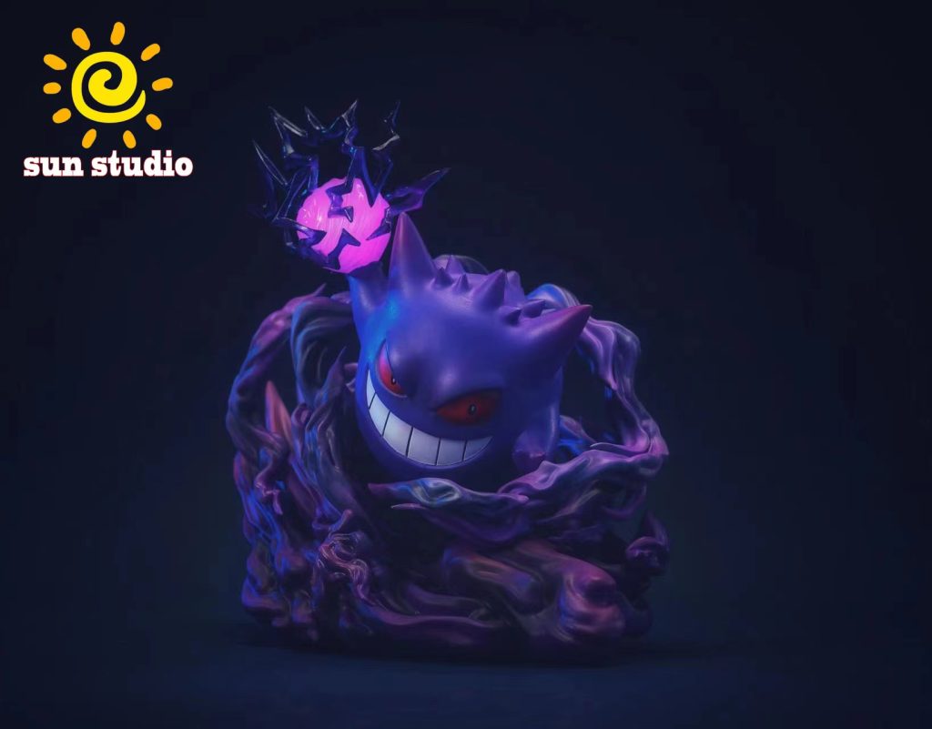 Gengar Statue with Triple Light Effect - GKLOOP