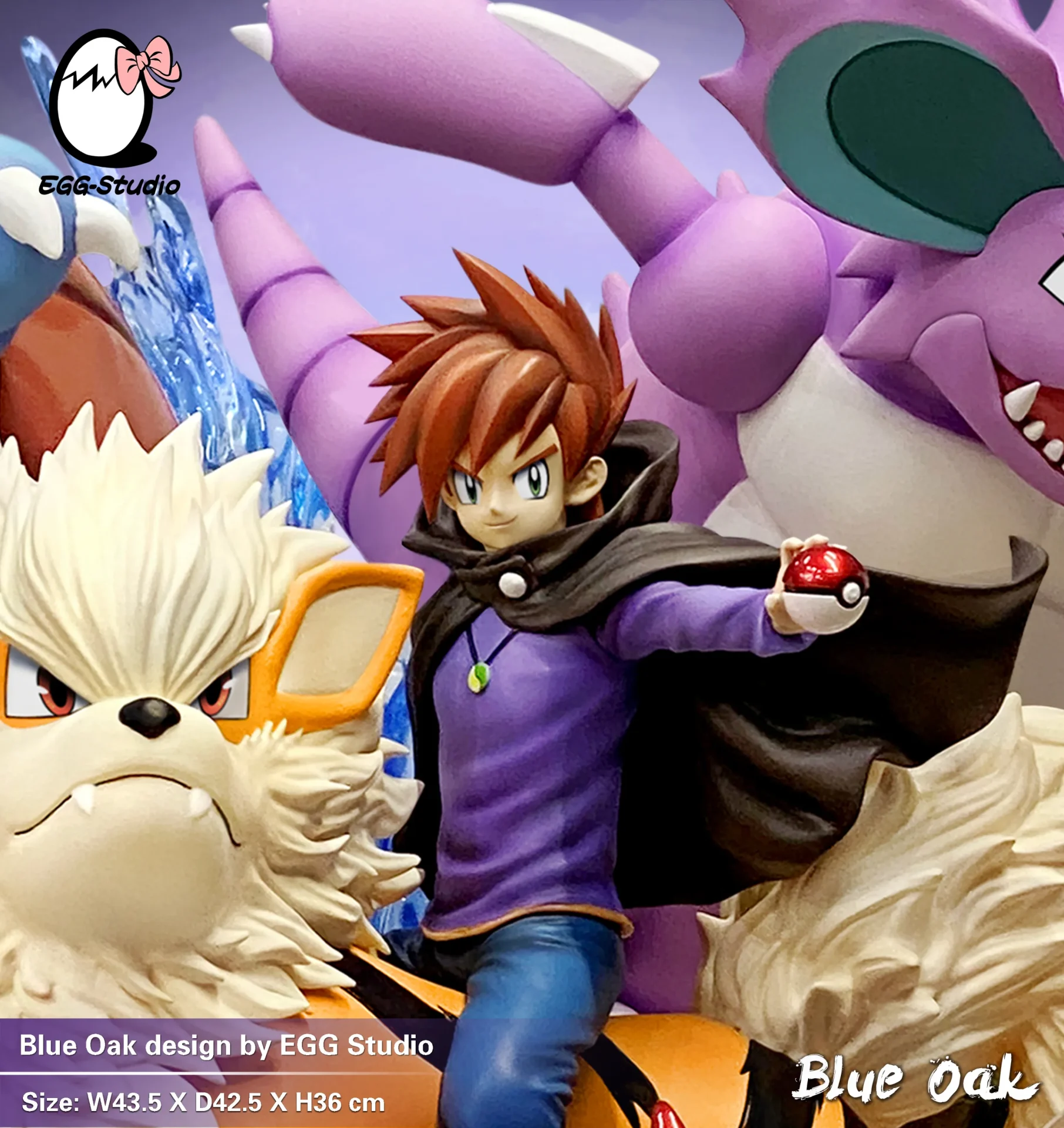Blue's Pokemon Trainer Series Statue Unleashes the Power of Ground and ...