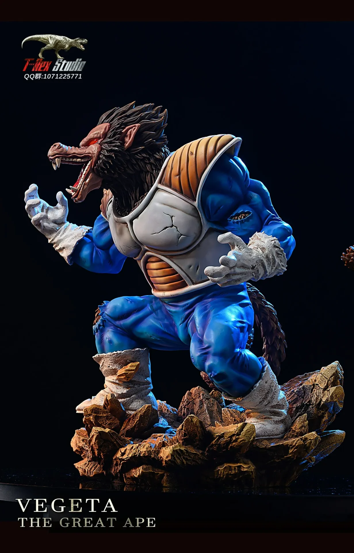 Unleashing the Beast: The Dragon Ball Vegeta Great Ape Statue - GKLOOP