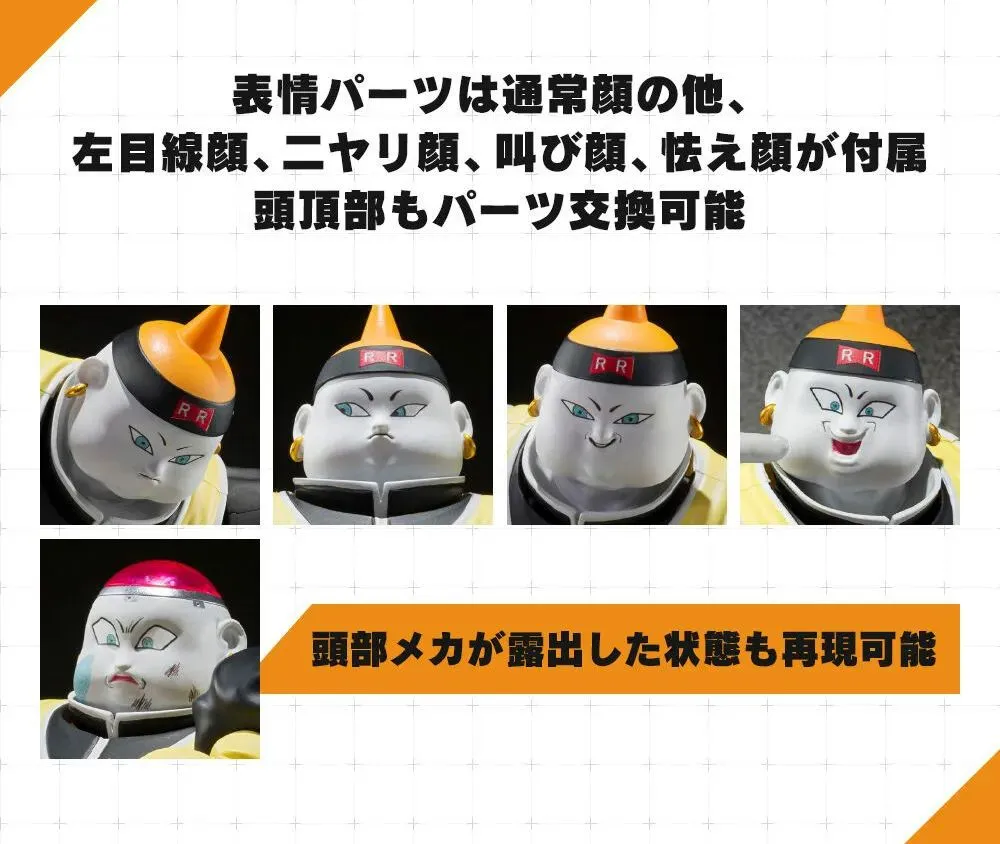 A Closer Look at Bandai's SHF Series Android 19 - GKLOOP