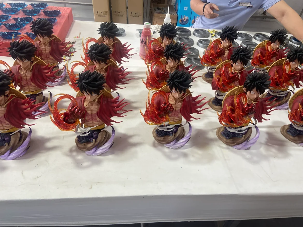 PRODUCTION UPDATE: Luffy Bust Statue - Evil Studio - GKLOOP