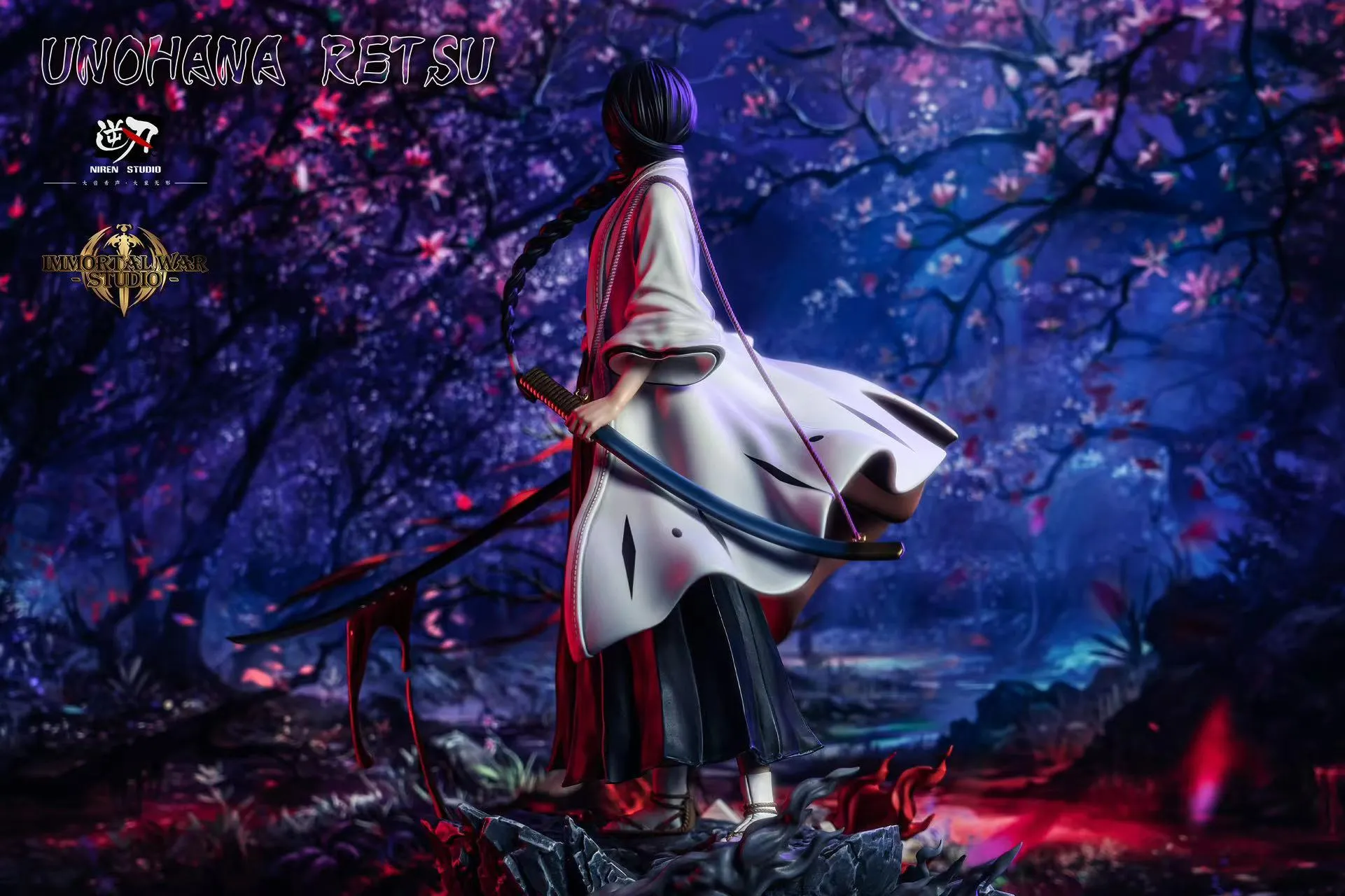 NIREN Studio Retsu Unohana Figure - GKLOOP