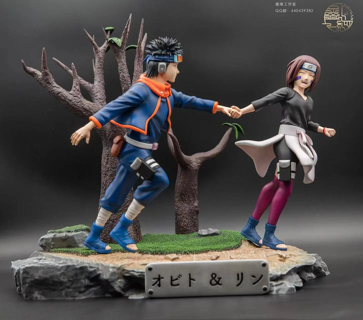 XinYuan Studio Obito and Rin Figure - GKLOOP