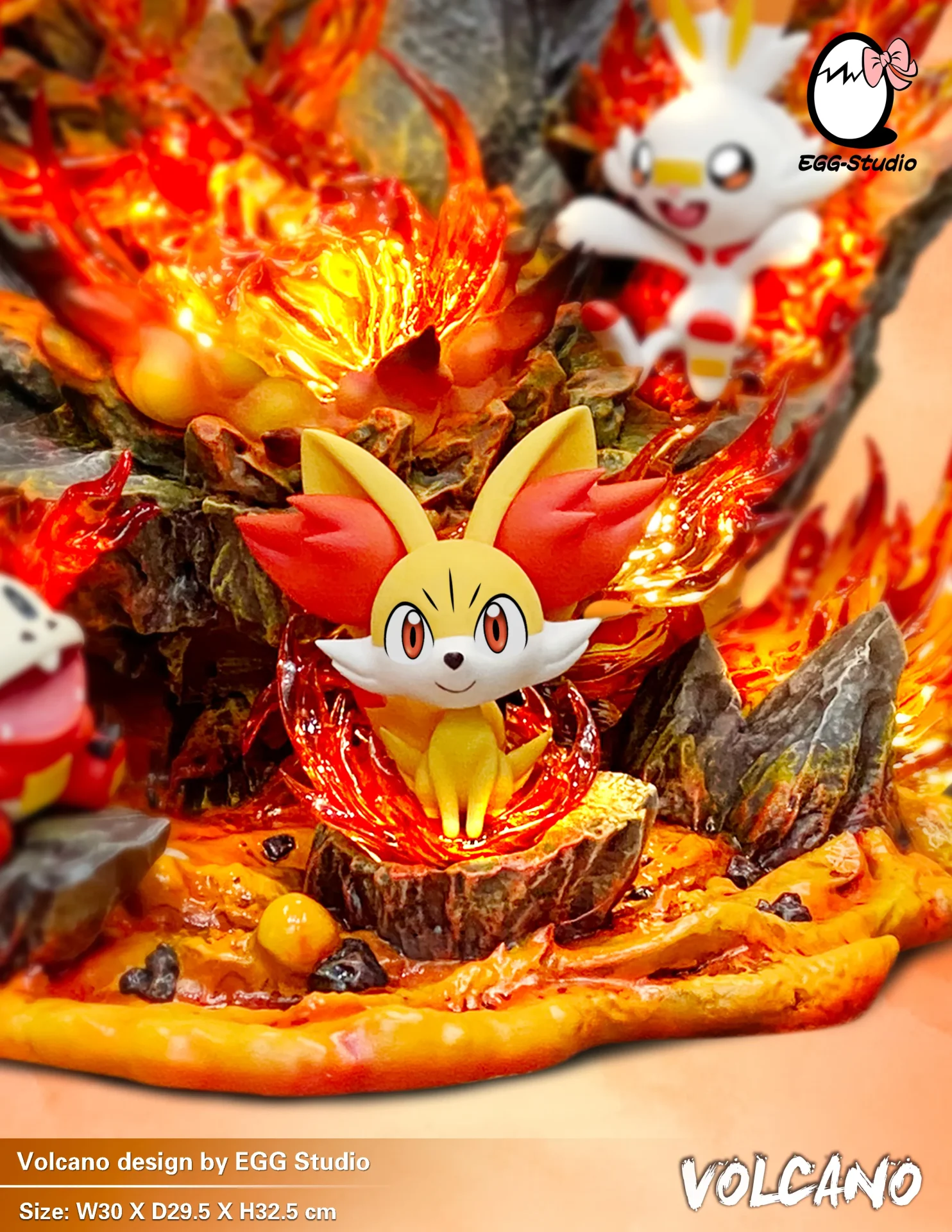 EGGS Studio Fire Type Family Figure - GKLOOP