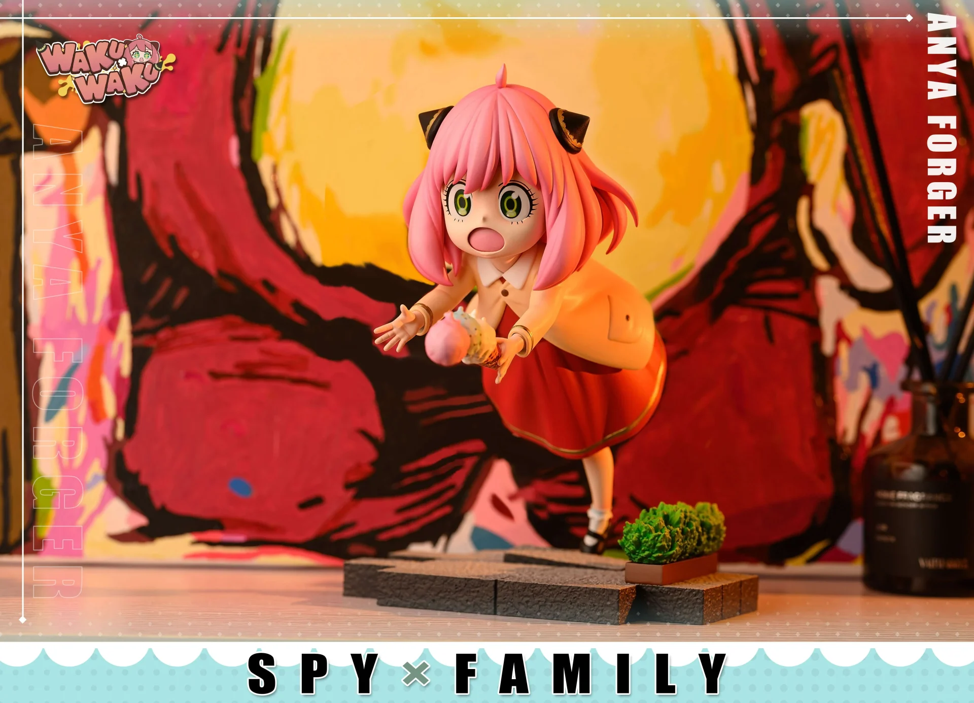 WakuWaku Studio Falling Down Anya Figure - GKLOOP