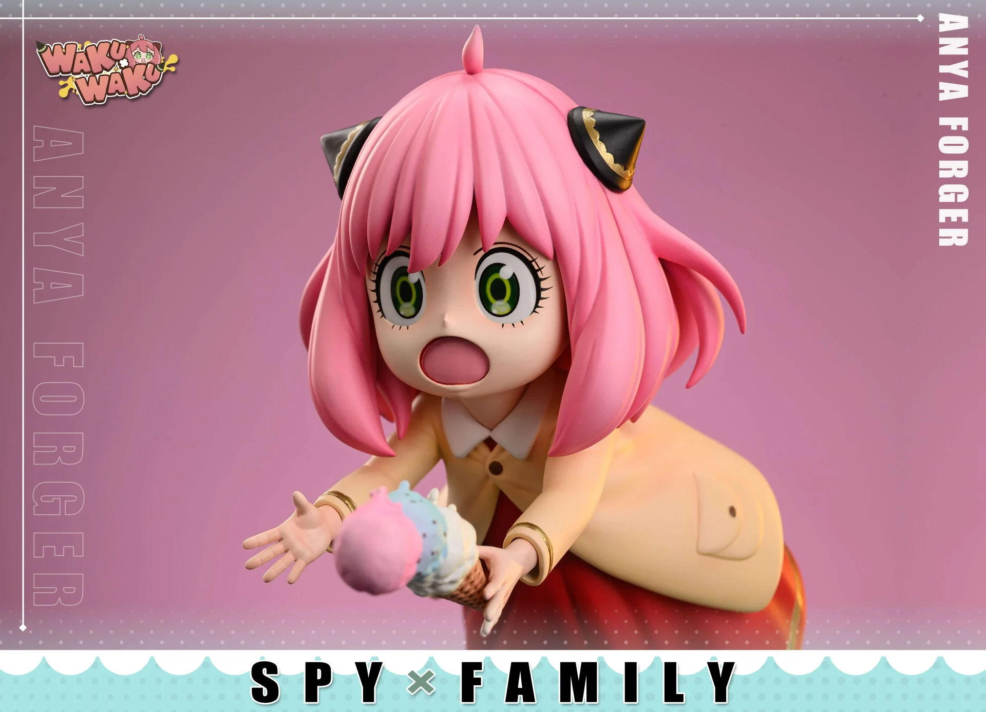 WakuWaku Studio Falling Down Anya Figure - GKLOOP