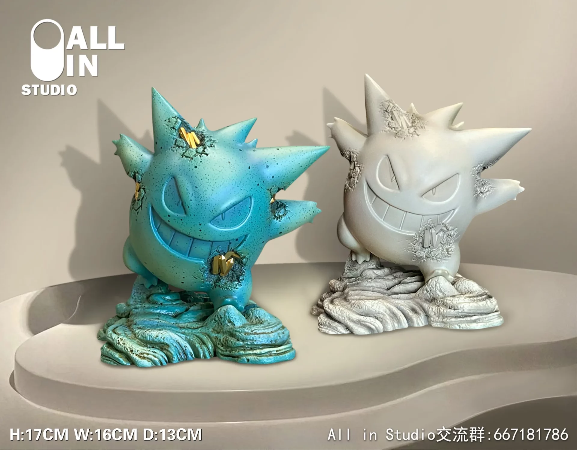 ALL IN Studio Gengar Figure - GKLOOP