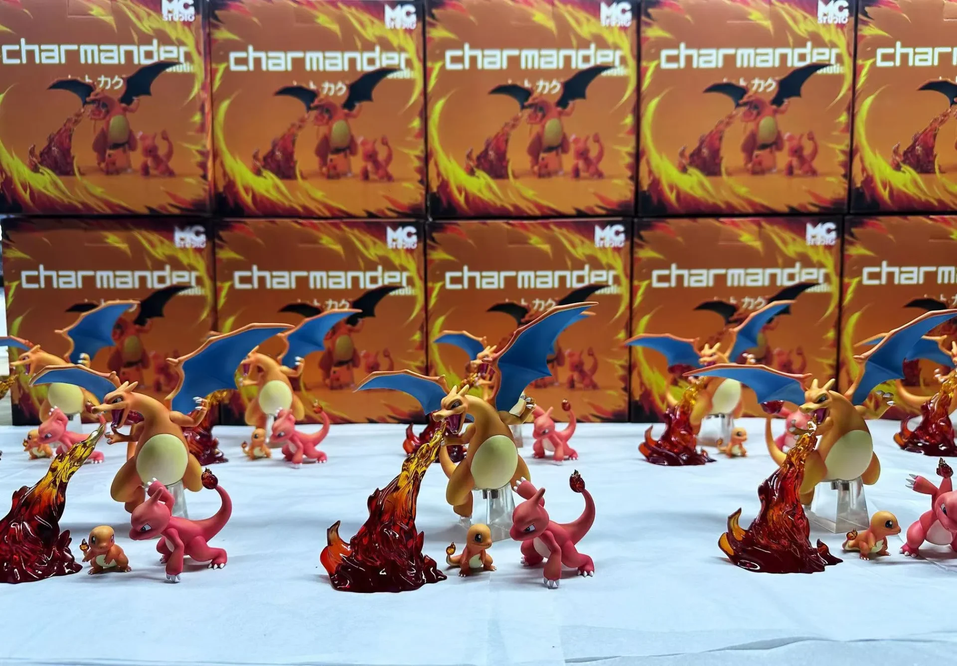 PRODUCTION UPDATE: Charizard Family - MG Studio - GKLOOP