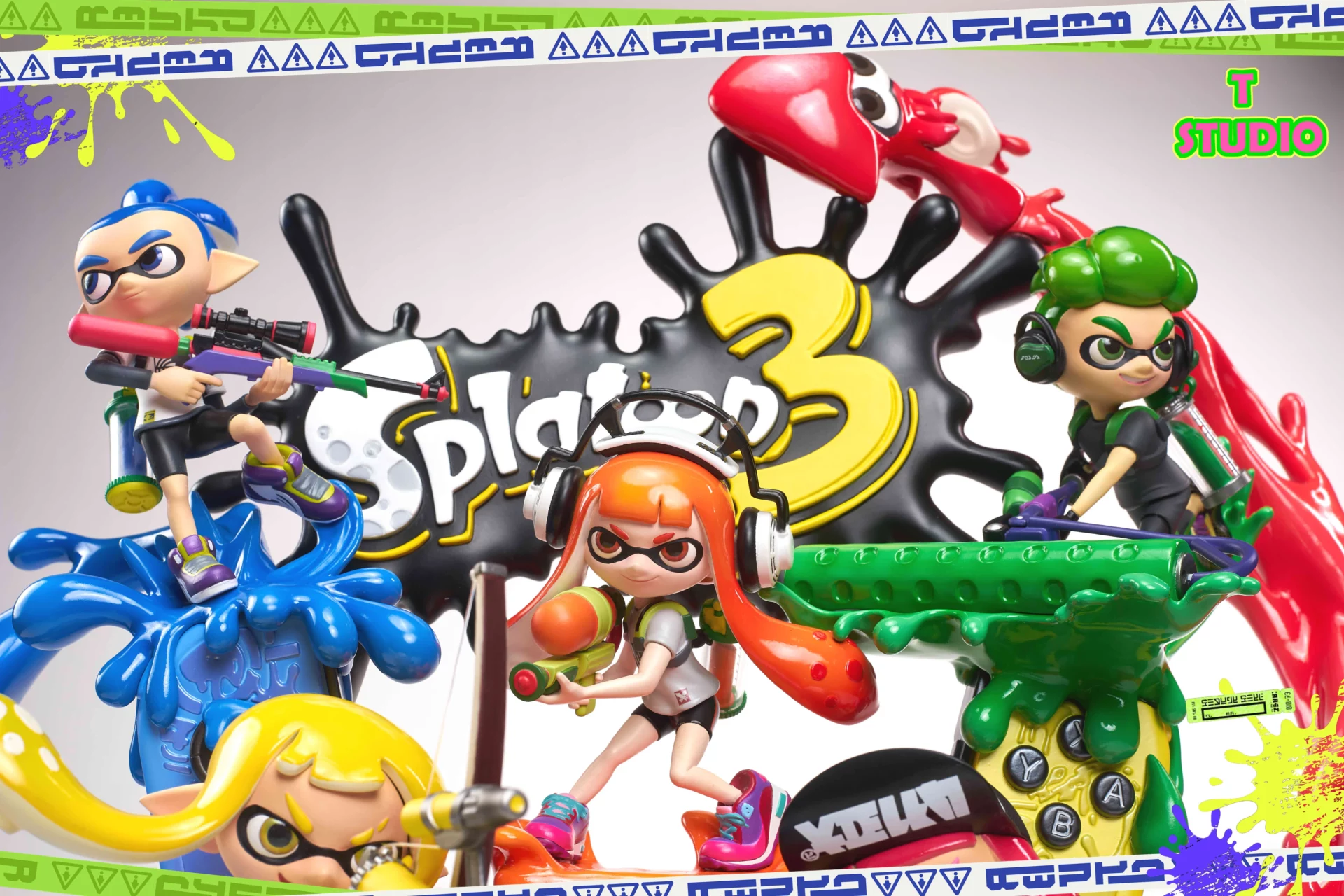 T Studio Splatoon 3 Figure - GKLOOP