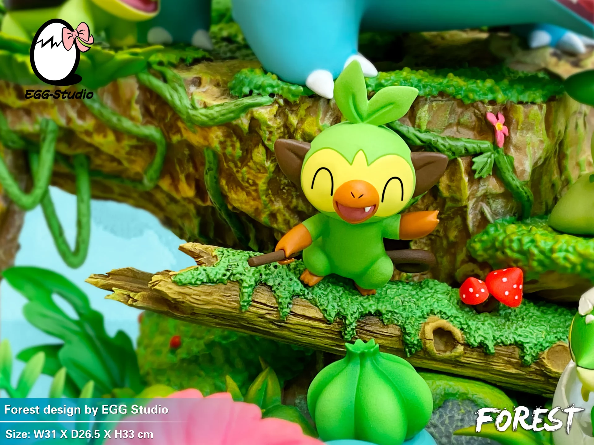 EGGS Studios Forest Type Pokémon Figure - GKLOOP