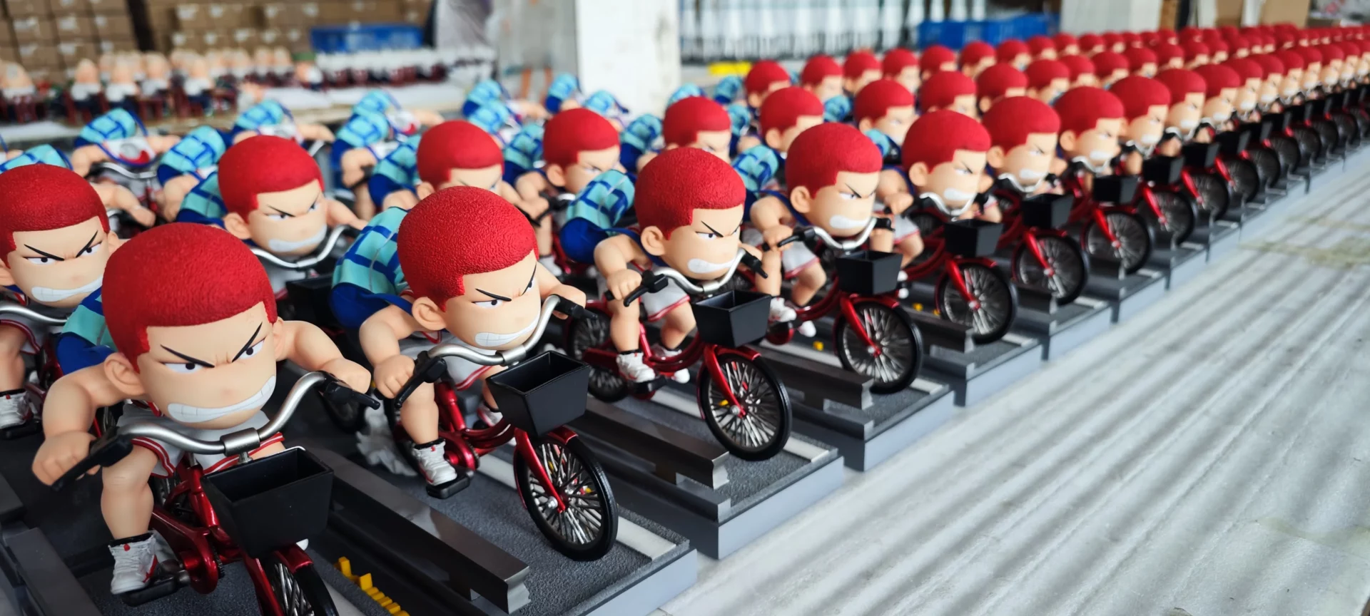 Productio Update: Chibi Ver. Riding Bicycle Hanamichi Sakuragi – M3 ...
