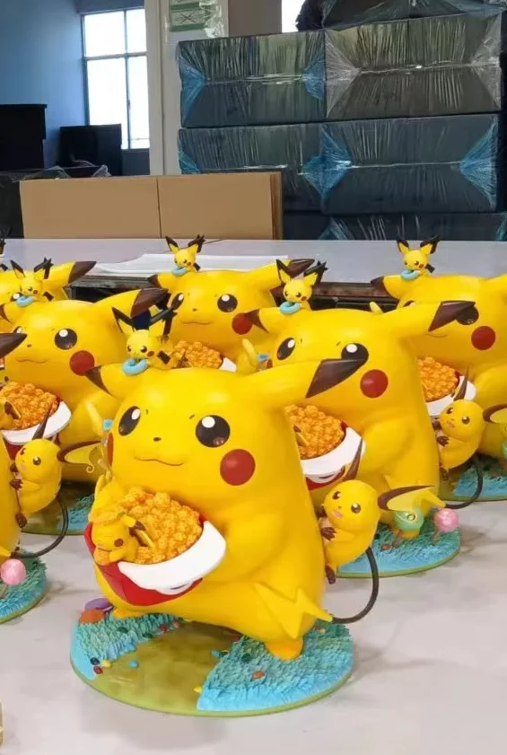 Production Update: Small & Big Scale Pikachu Family – DM Studios - GKLOOP