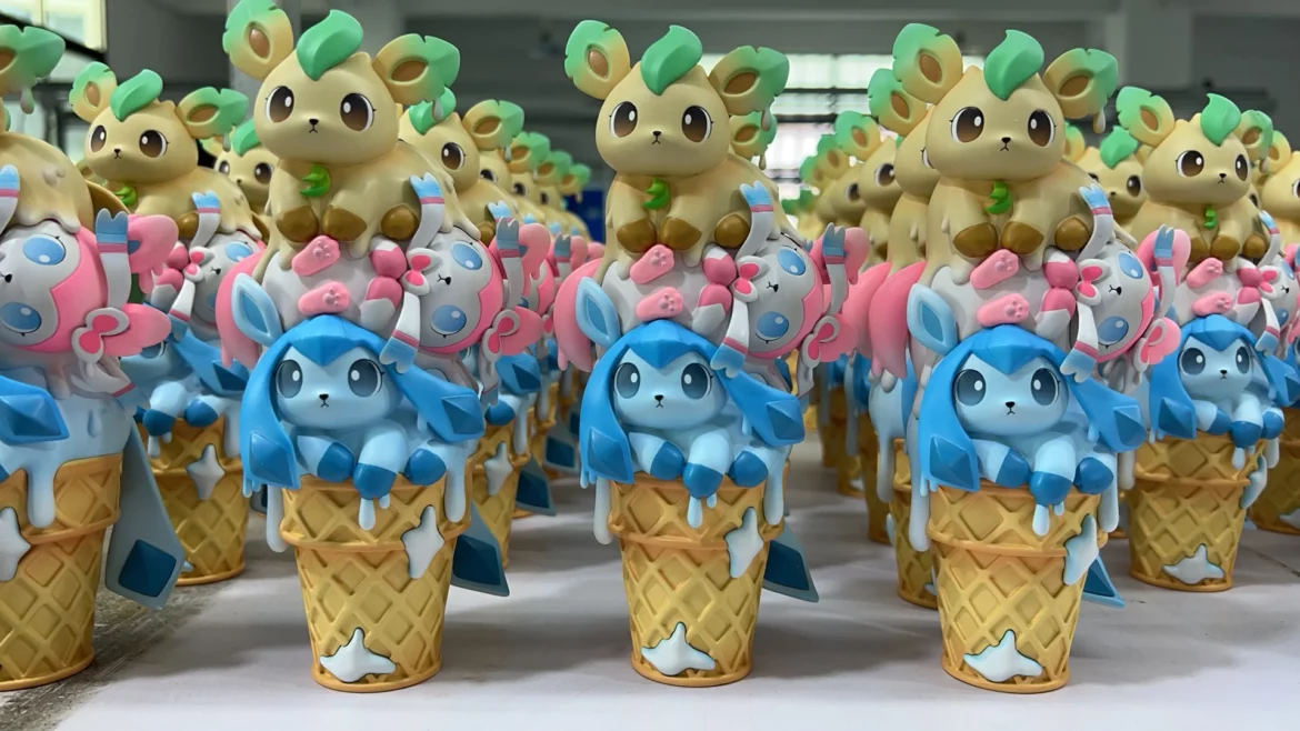 Production Update: Ice Cream Sylveon & Glaceon & Leafeon – DM Studios ...