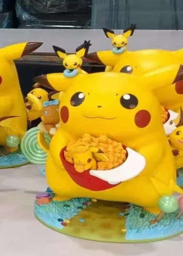 Production Update: Small & Big Scale Pikachu Family – DM Studios - GKLOOP