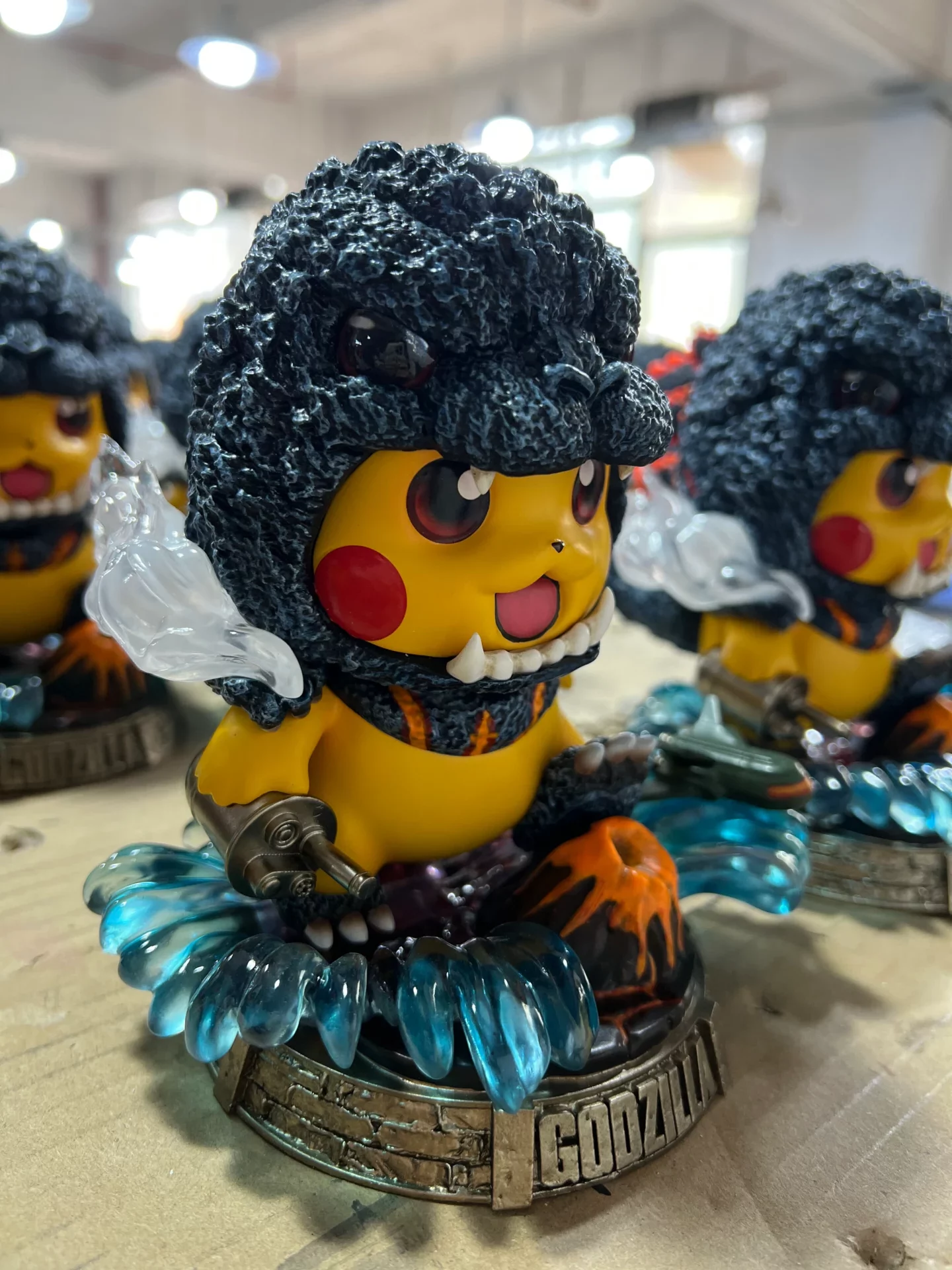 Production Update: Burning Godzilla Cosplay Pikachu – HARD SHELL ...