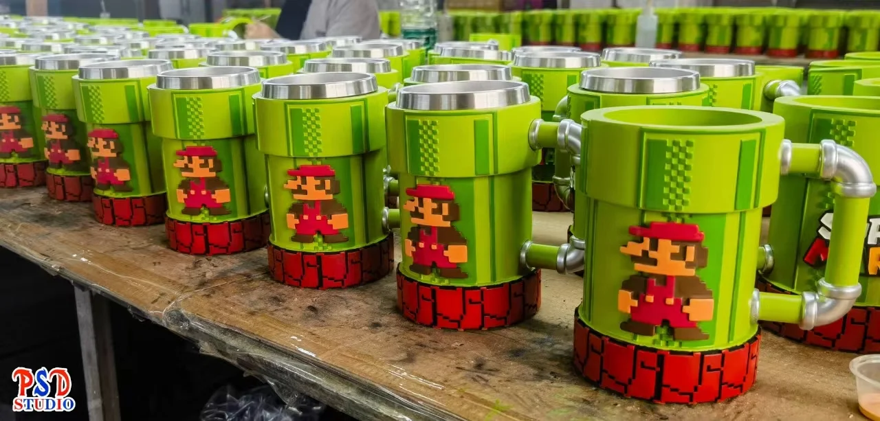 Production Update: Cheers Series 008 Super Mario Cup – PSD Studios - GKLOOP