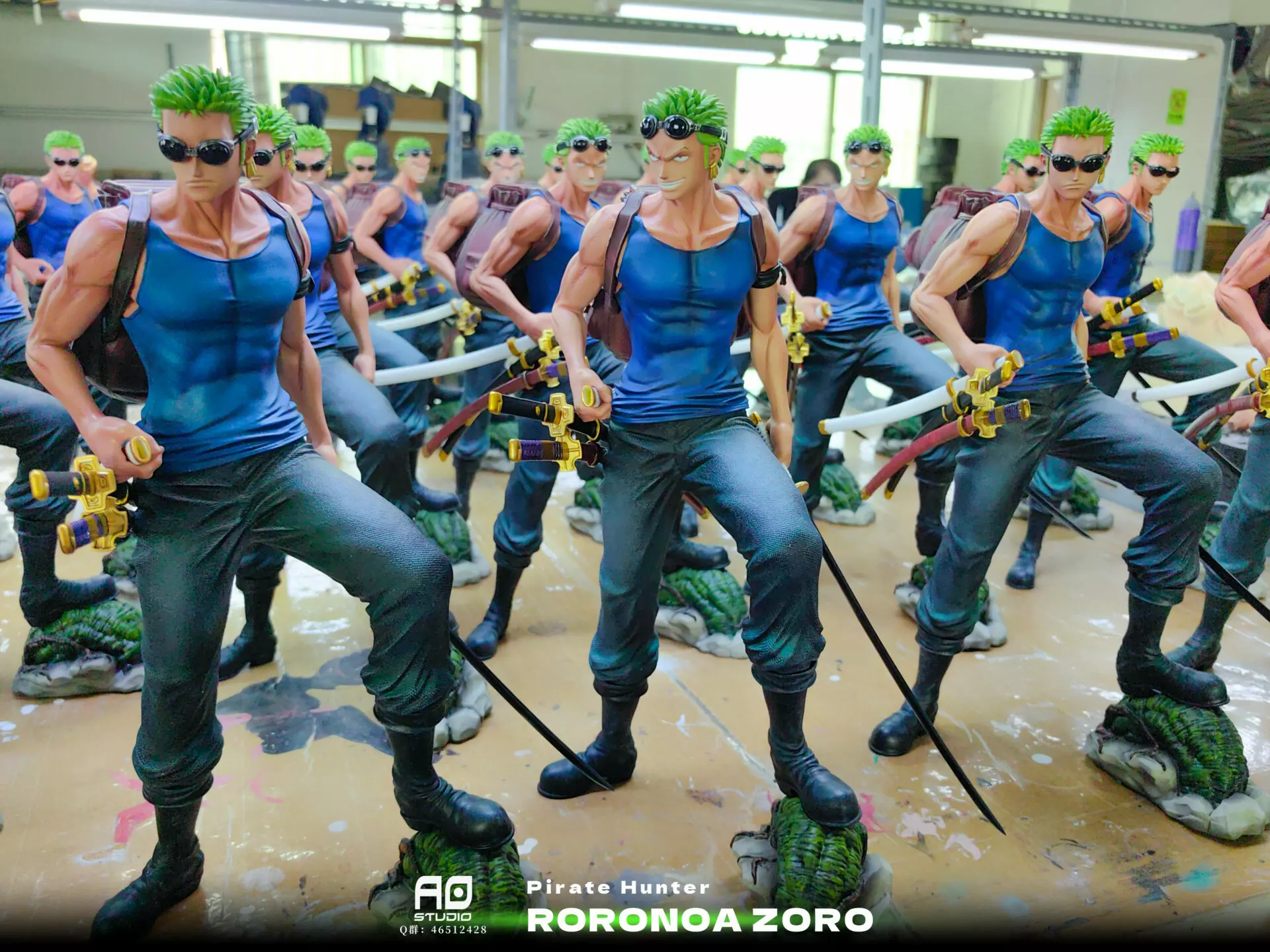 PRODUCTION UPDATE: Skypiea Arc Roronoa Zoro – AO Studios - GKLOOP