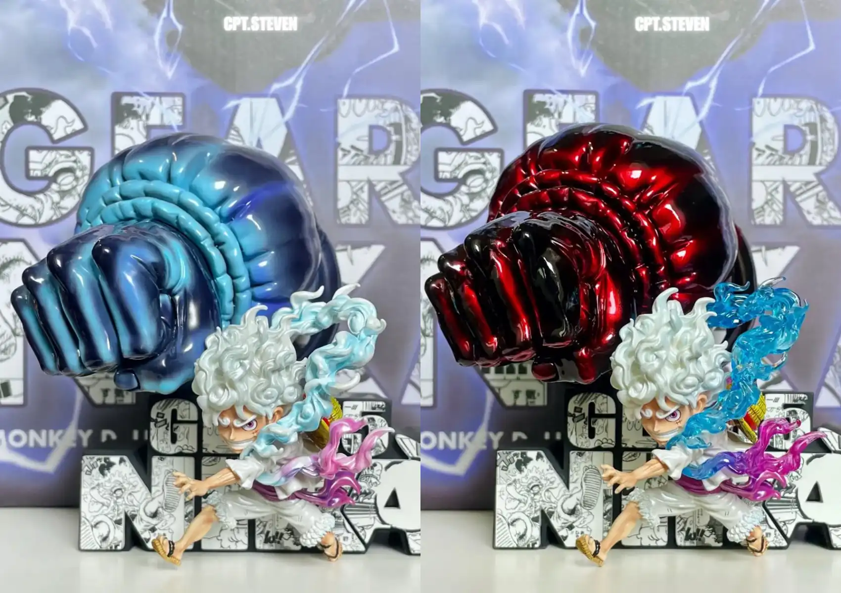 Production Update: Gear 5 Rubber Rubber Monkey God Gun Nika Monkey D ...