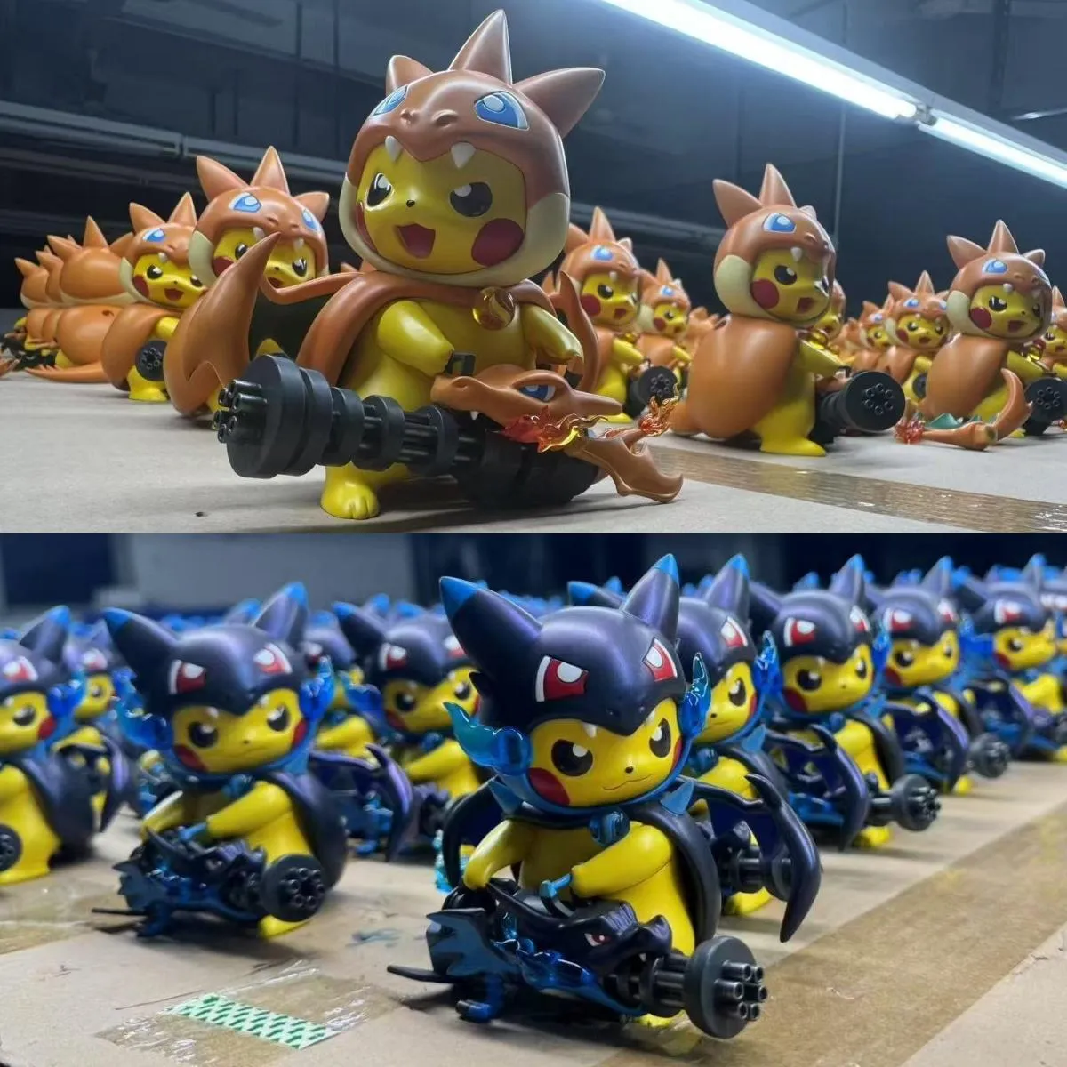 Production Update: Pikachu cosplay Charizard X & Charizard Y - sun ...