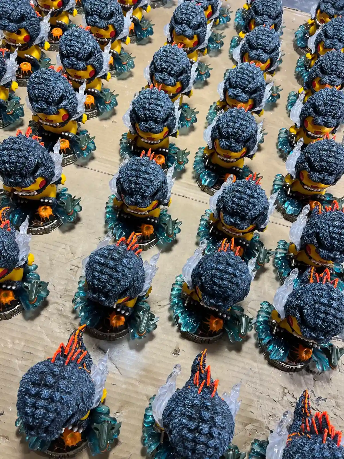 Production Update: Burning Godzilla Cosplay Pikachu – HARD SHELL ...