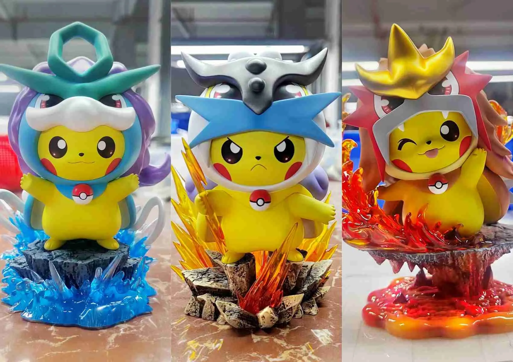 Production Update: Legendary Beasts Cosplay Pikachu - CHEESE Studio ...