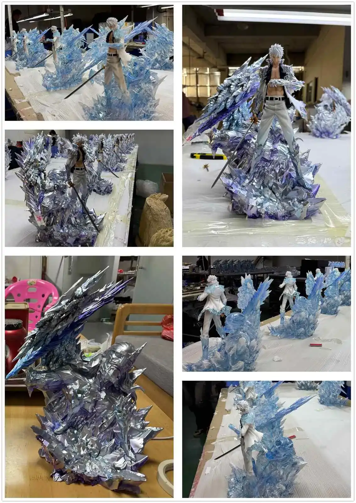 Production Update: Four Elements Freeze Adult Toshiro Hitsugaya ...